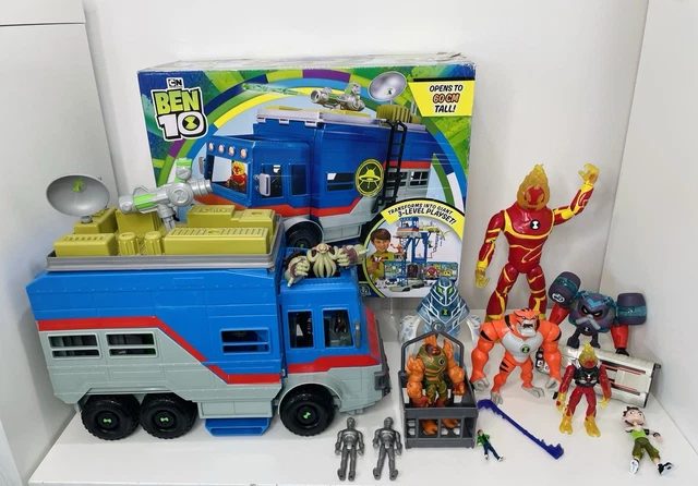 BEN 10 RUST Bucket And Figure Transforming Lorry Truck With Box And ...