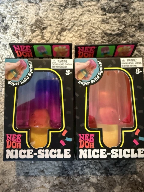 (2) AUTHENTIC SCHYLLING Needoh NICE-SICLE Popsicle NEE DOH- Sealed ...
