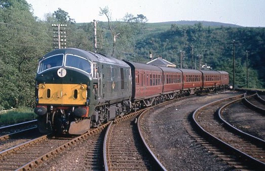 35MM COLOUR SLIDE of D6138 BR class 21 diesel loco £2.50 - PicClick UK