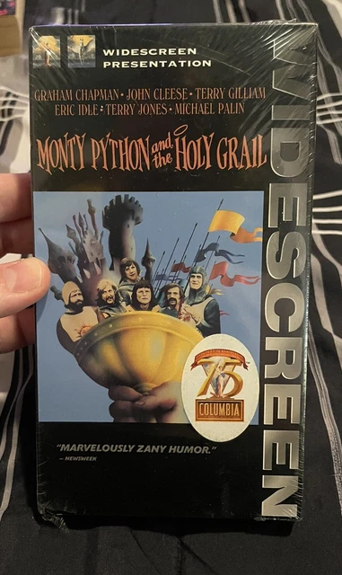 MONTY PYTHON AND the Holy Grail (VHS, 1997, Widescreen Version) SEALED ...