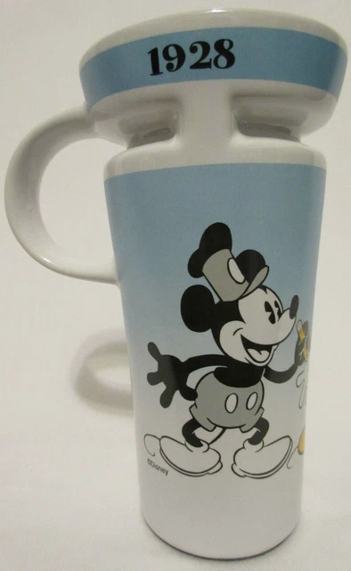 DISNEY STORE MICKEY Mouse Through The Years 1928-Today Large Mug Cup ...