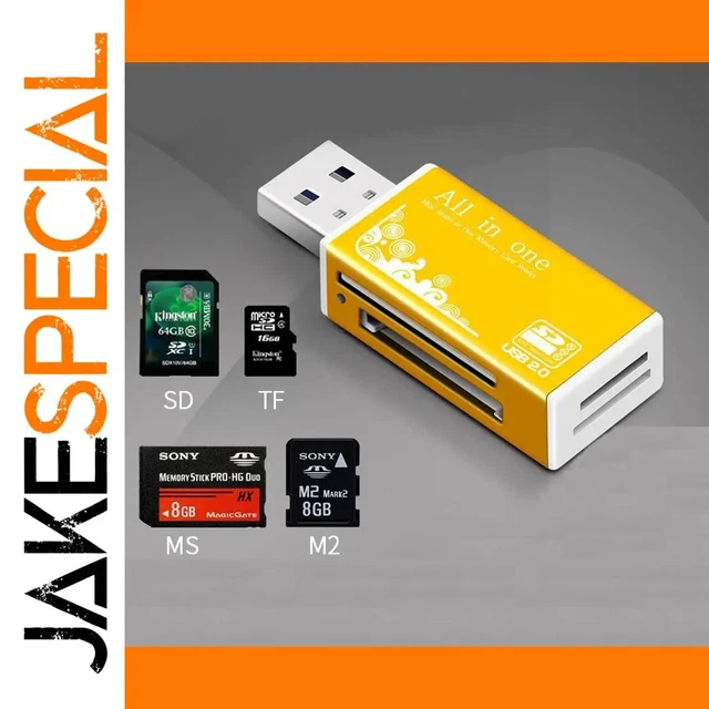 ALLOY 4-PORT USB2.0 Card Reader with LED Indicator EUR 23,99 - PicClick FR