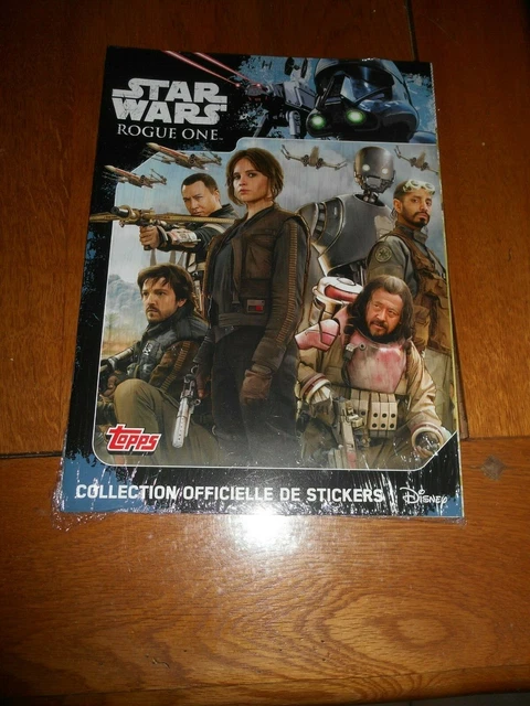 ALBUM DE STICKERS STAR WARS rogue one vierge neuf emballer genre panini ...