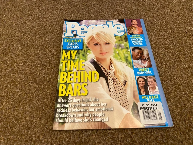 PEOPLE MAGAZINE 9/7/2007 Paris Hilton. Chris Benoit Tiger Woods Mandy ...