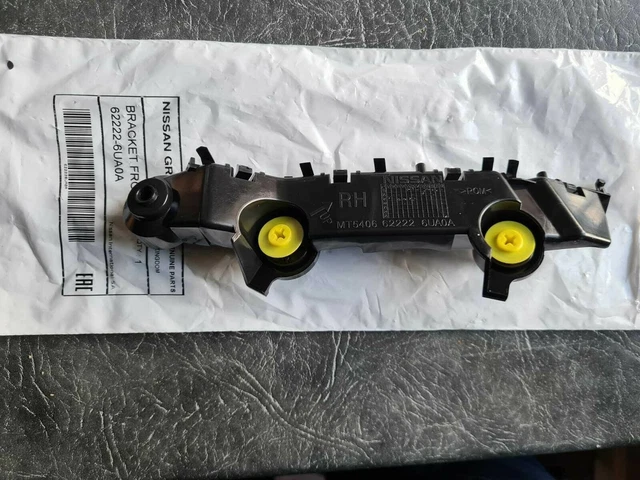 GENUINE NISSAN QASHQAI 2021- front bumper mount right RH 62222-6UA0A ...
