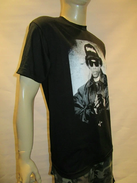 Compton NWA 2Pac Tu-Pac Raiders Noir Coton T-shirt Noir Easy-E Compton ...