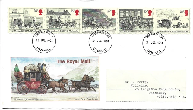GB FDC 1984 The Royal Mail-Philart Cover £0.65 - PicClick UK
