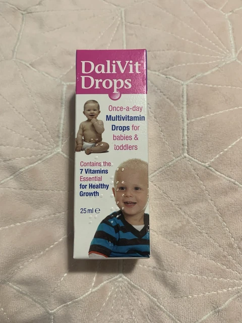 DALIVIT MULTIVITAMIN DROPS 25ml Pack of 1 £13.97 - PicClick UK