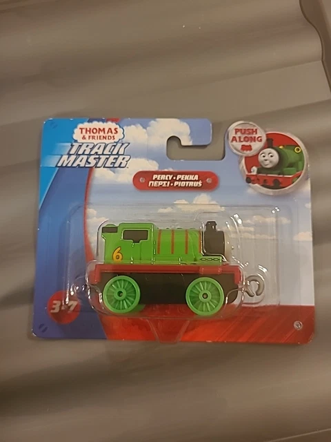 THOMAS & FRIENDS Push Along PERCY Track Master train Thomas the Tank ...