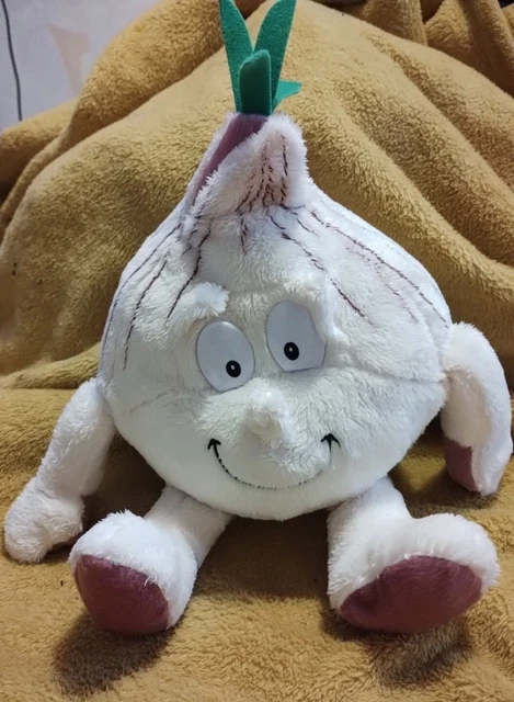 GOODNESS GANG GARLIC Plush Soft Toy Co-op Fruit Vegetable Collectable ...