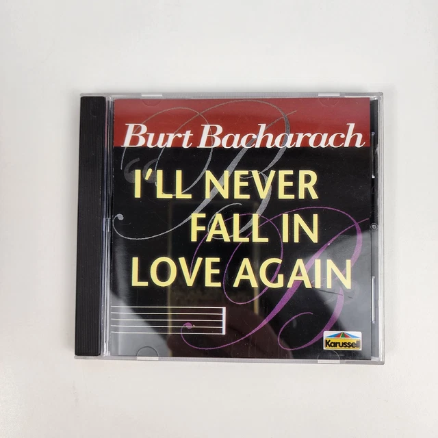 BURT BACHARACH I'LL Never Fall In Love Again CD 14 Tracks $8.02 ...