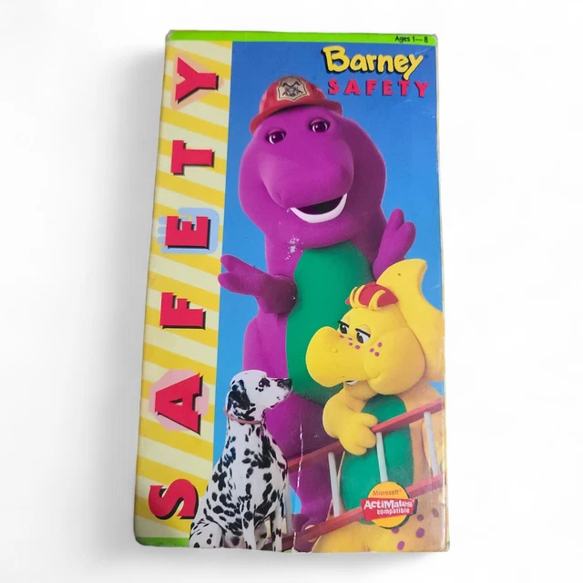BARNEY & FRIENDS Songs VHS Video Tape Barney Home Movie 1995 Vintage ...