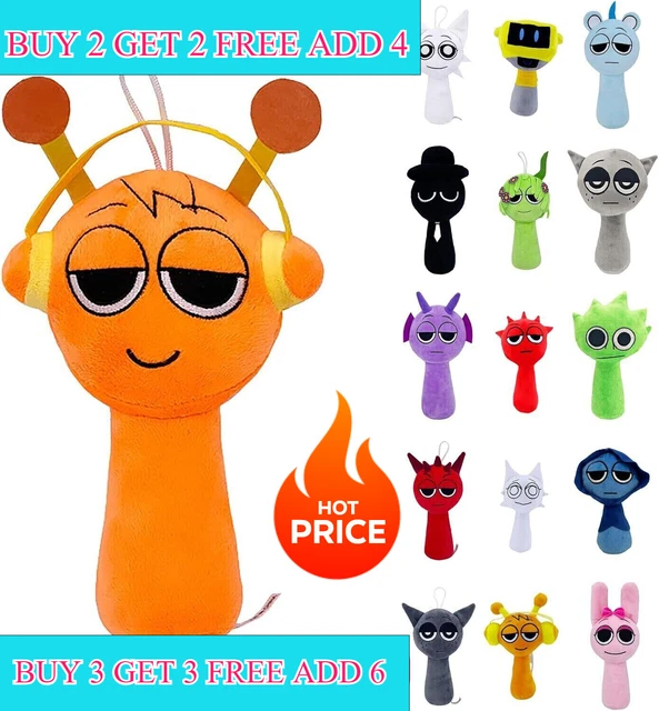 20CM SPRUNKI PLUSH Toy Simon Oren Winda Sprunki Character Doll Plush ...