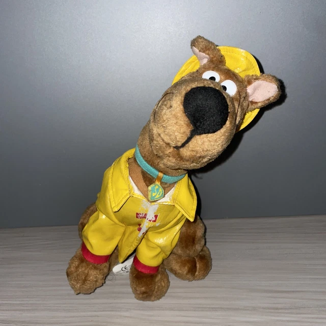 SCOOBY DOO RAIN Coat Plush Rare Vintage Stuffed Animal Soft Toy Cartoon ...