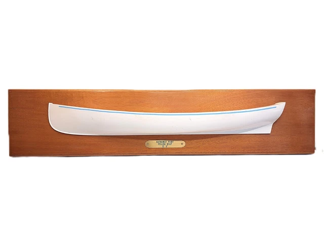 VINTAGE HALF HULL Boat Model Hathaway Point Pulling Boat By Murray ...