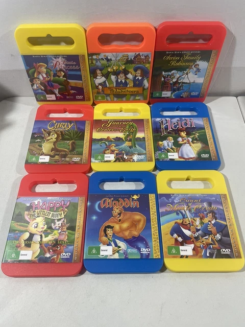 COLLECTABLE CLASSICS KIDS DVD Bundle x9 DVDs PAL - ALL REGIONS - VGC ...