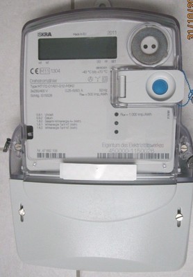 THREE-PHASE METER ISKRA MT 172 5/60 amp. regenerated £21.53 - PicClick UK