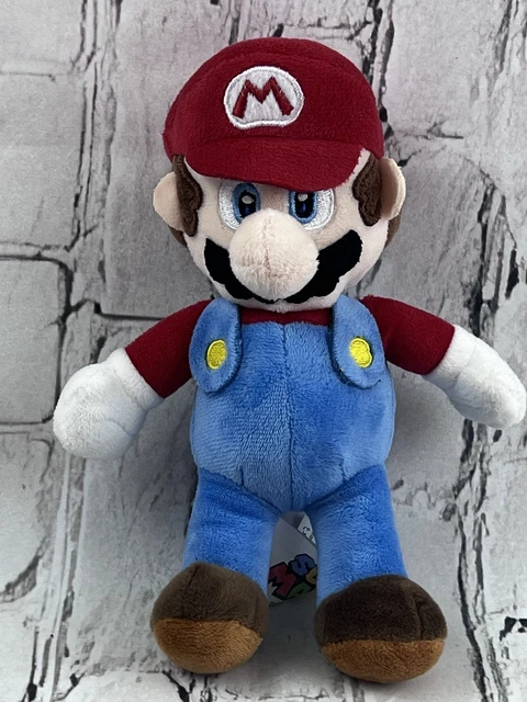 SUPER MARIO BROS Plush Toy|20cm (7.8”)Approx Tall|Red & Blue Iconic ...