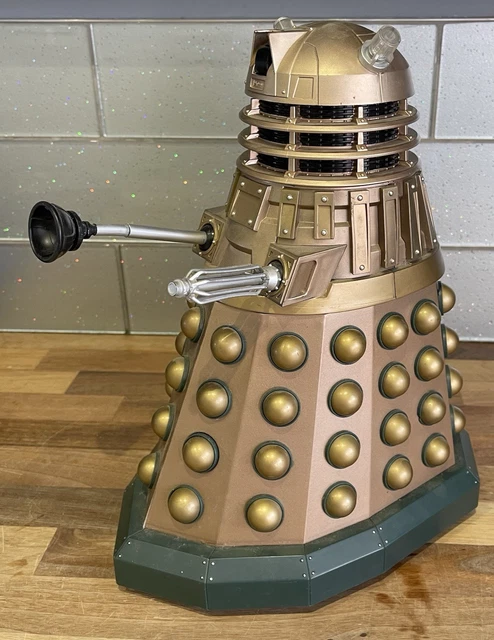 DOCTOR WHO 12” Dalek Gold Radio Without Remote 🔥 £30.78 - PicClick UK