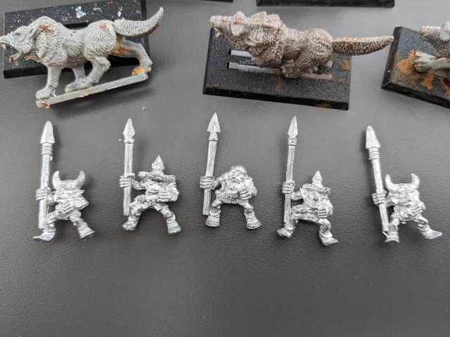 MARAUDER-CITADEL MINIATURES WARHAMMER Goblin Wolf Riders - Rare OOP £20 ...