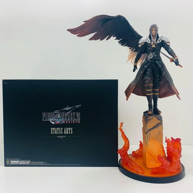 SEPHIROTH STATIC ARTS Figure Final Fantasy VII Remake PS5 Collector's ...