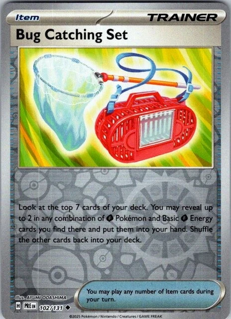 POKEMON | SV: Prismatic Evolutions | Bug Catching Set | 102/131 ...