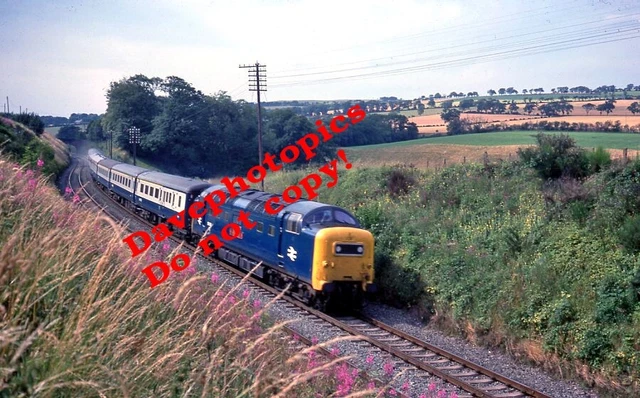 ORIGINAL 35MM Slide Railway Diesel /Steam-55005 - 14.50 Edinburgh to KC ...