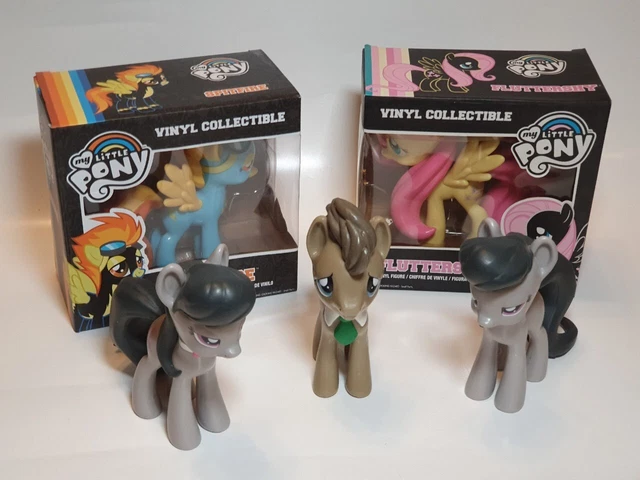 FUNKO VINYL MY little Pony Fluttershy Spitfire Dr. Whooves Octavia OVP ...