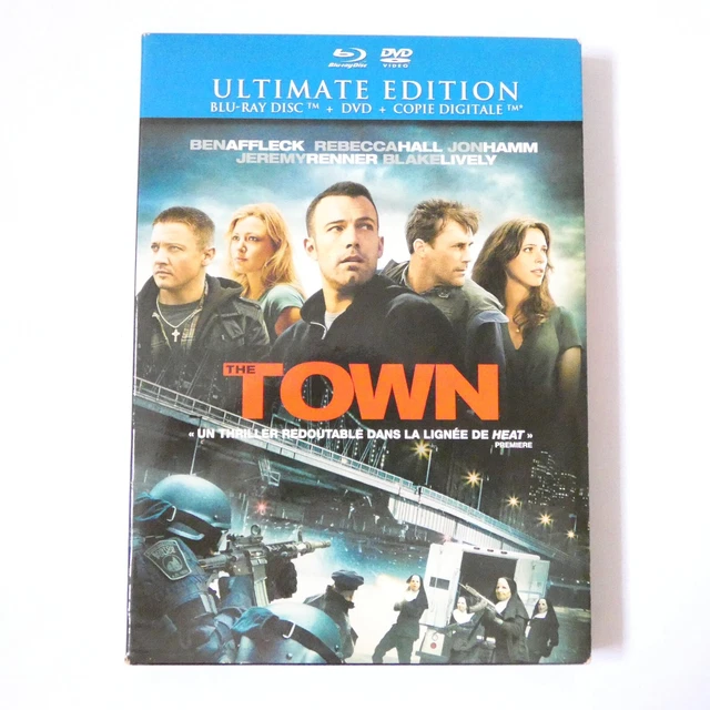 THE TOWN ULTIMATE Edition Combo Bluray / Dvd Film Braquage Gangster Ben ...