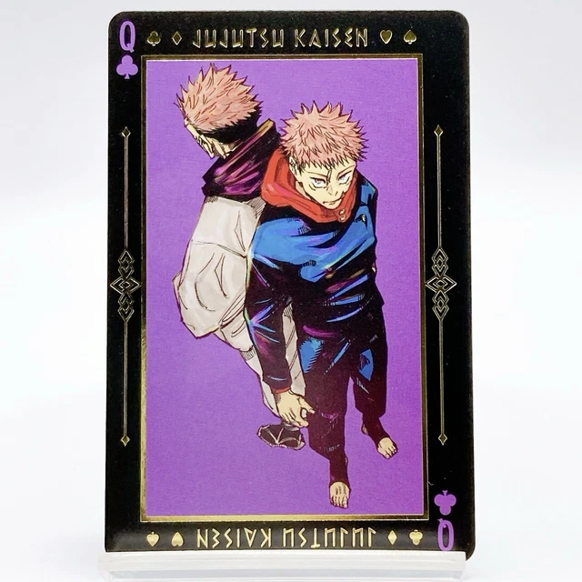 YUJI ITADORI SUKUNA Jujutsu Kaisen Playing Card Club Q Jump Shop ...