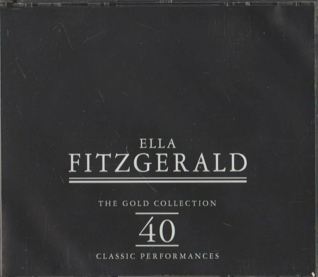 2 CD BOX Set - Ella Fitzgerald - The Golden Collection - 40 Classic Performances £1.99 - PicClick UK