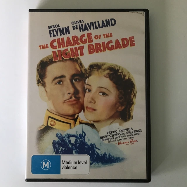 THE CHARGE OF The Light Brigade DVD - Errol Flynn & Olivia DeHavilland Region 4 $12.00 - PicClick AU