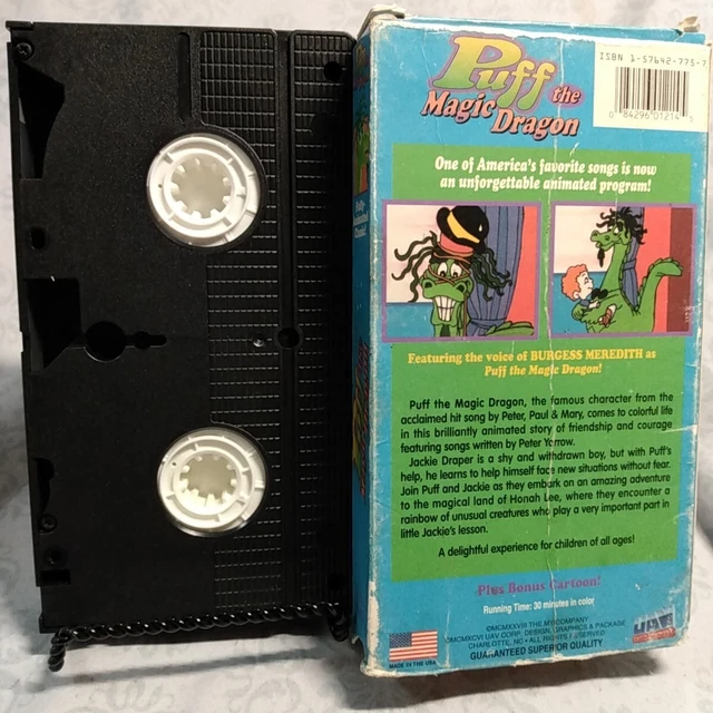 PUFF THE MAGIC dragon VHS £3.36 - PicClick UK