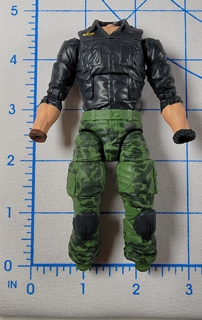 G.I JOE CLASSIFIED Male Body Buck Military Custom Fodder 6" 1/12 Scale ...