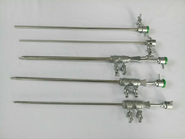 LAPAROSCOPIC BETTOCCHI TYPE Operative Diagnostic Sheath Instrument Set ...