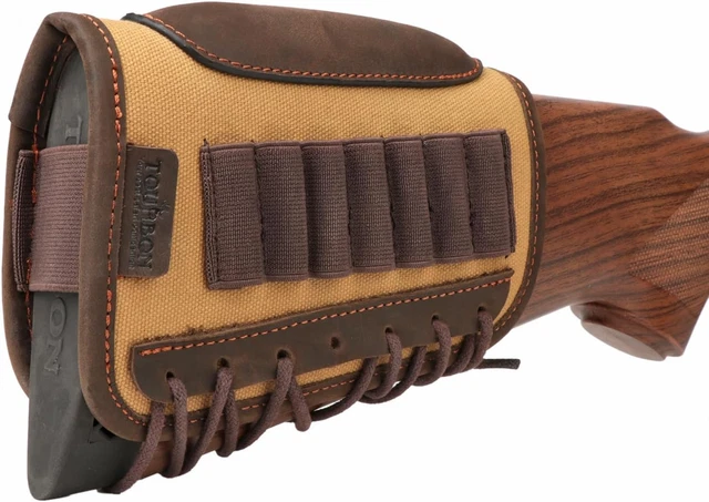 TOURBON HUNTING RIFLE Cheek Riser Adjustable Buttstock Ammo Khaki and ...