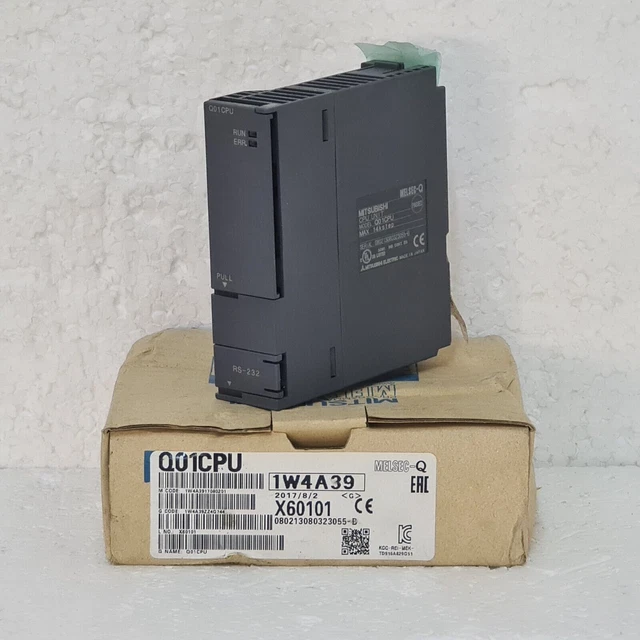 MODULE CPU IQ série Q PLC MITSUBISHI Q01CPU ; 1024 E/S ; 60 ns/com.; 15 ...