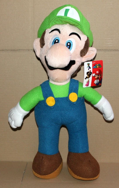 2009 NINTENDO SUPER Mario Luigi Plush Toy Rare Not for Sale 45cm / 18 ...