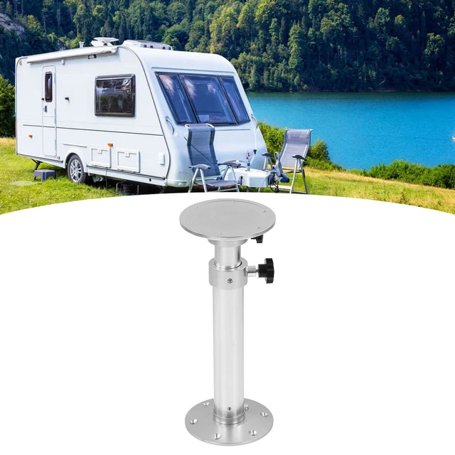 TELESCOPIC REMOVABLE TABLE Leg Campervan & Caravan Table Pedestal ...
