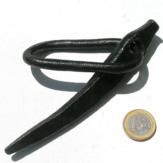 N°1 RARE PITON Ancien En Fer Forge Broche Escalade Climbing ...