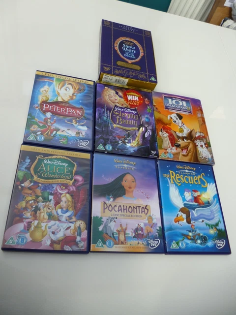 CHILDREN'S DISNEY DVD Bundle X7 Films £6.99 - PicClick UK