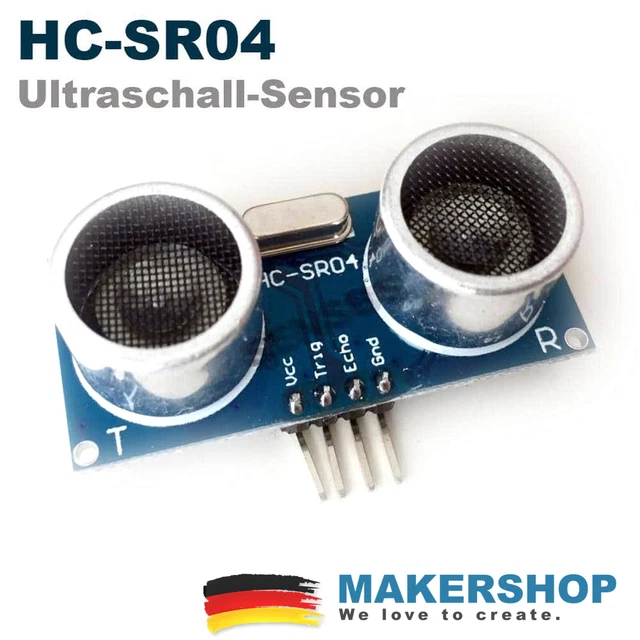 Hc Sr04 Module Capteur à Ultrasons Télémètre Arduino Raspberry Pi Eur 3