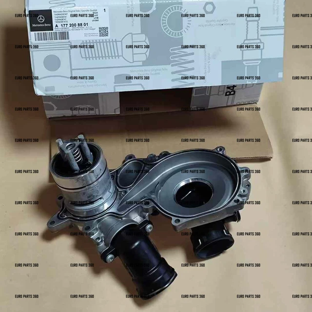 MERCEDES BENZ AMG Series Water Pump Thermostat Housing 1772008801 $802. ...