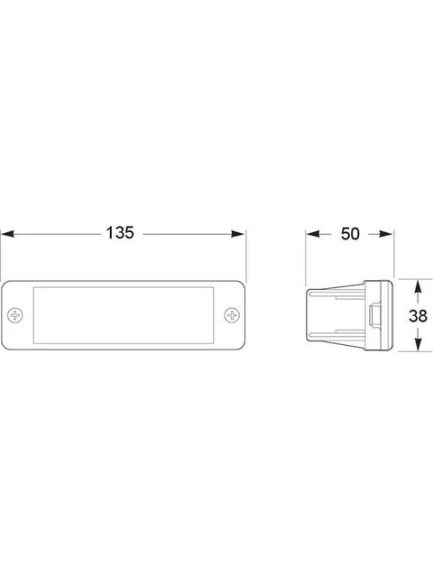 HELLA FRONT DIRECTION Indicator Lamp 12/24V Flush Mount (2101) $76.78 ...