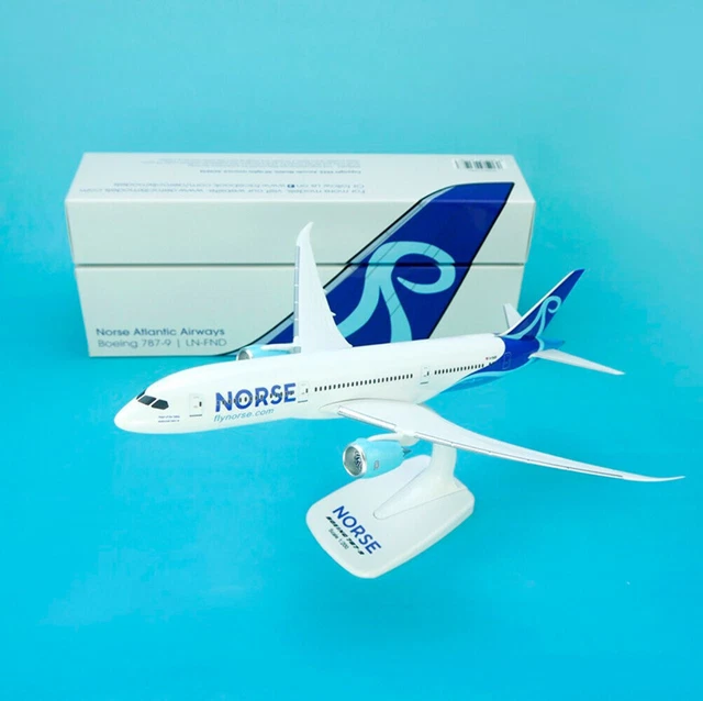 AEROCLIX NORSE ATLANTIC Boeing 787-9 LN-FND 1/200 Model Plane £31.95 ...