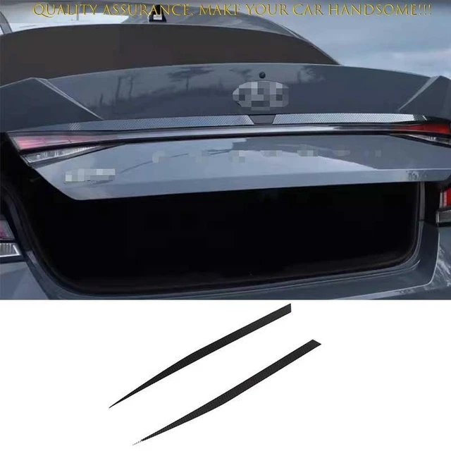 FOR HYUNDAI ELANTRA 2021-2024 Carbon Fiber Steel Tail Door Trunk Lid ...