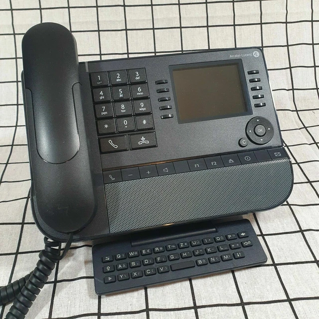 ALCATEL-LUCENT 8058S CLOUD Edition Premium IP DeskPhone 8058s CE SIP ...