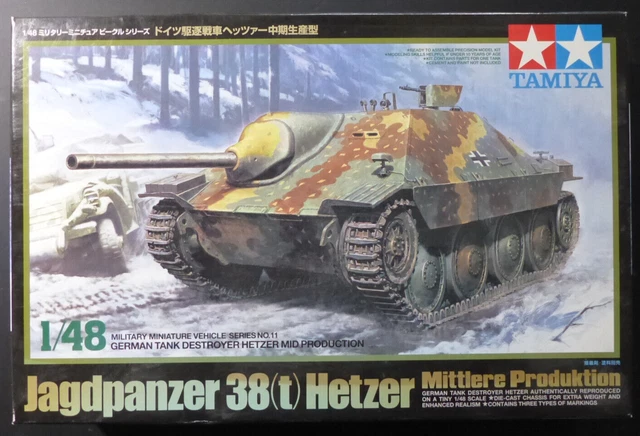 TAMIYA 1:48: JAGDPANZER 38(t) Hetzer. 32511. Bausatz/Kit EUR 24,50 ...