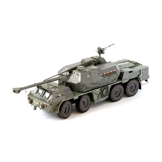 1/35 SCALE CZECHOSLOVAKIA SpGH Cannon Self-propelled Howitzer Paper ...