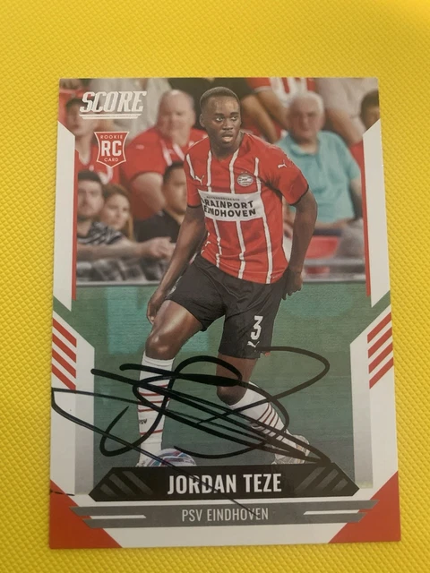 JORDAN TEZE SIGNED Card With COA - PSV / Netherlands £13.20 - PicClick UK